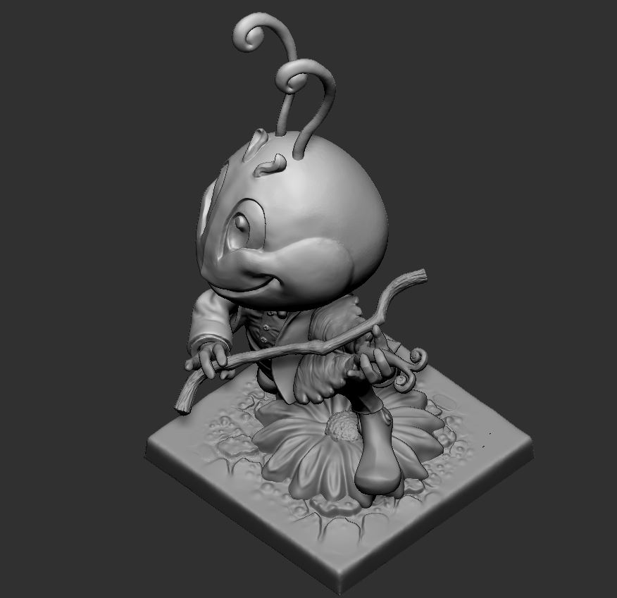 Archivo 3D CRI-CRI The Cricket that Sings 🦗・Objeto de impresión 3D para ...