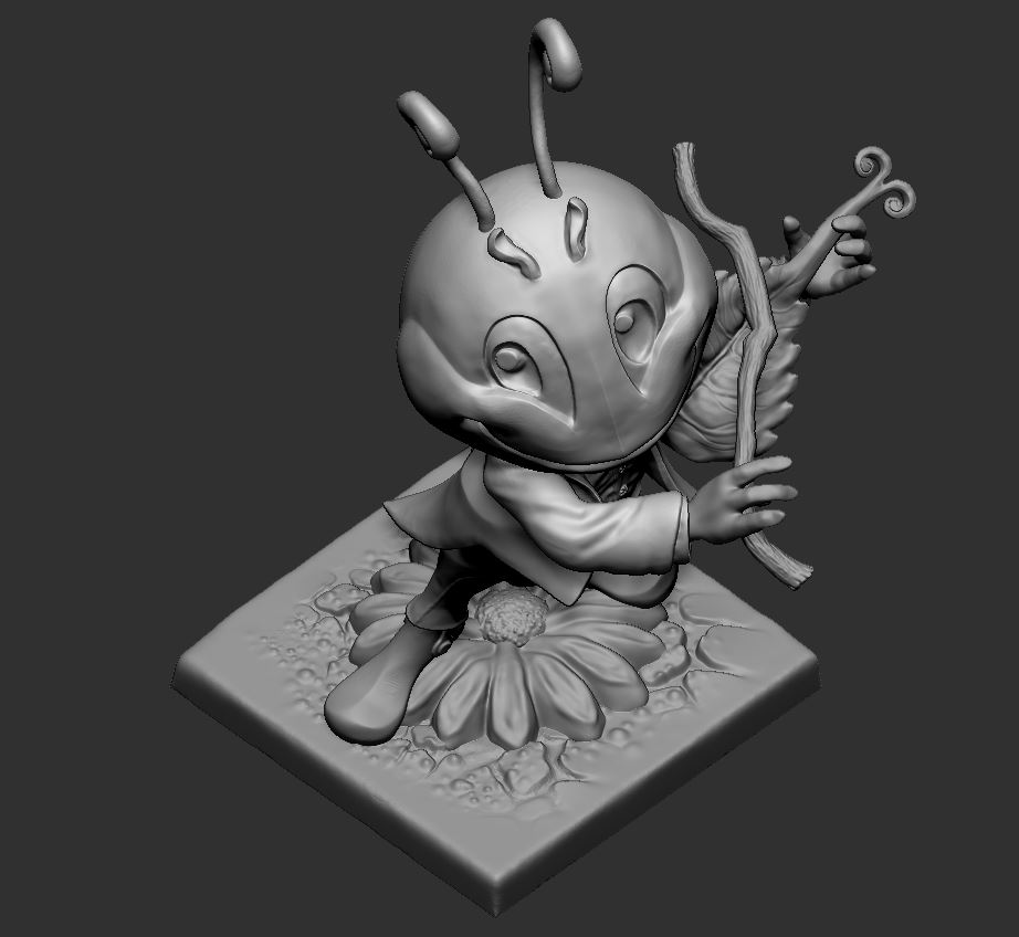 3D file CRI-CRI The Cricket that Sings・3D printing template to download ...