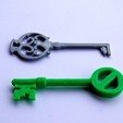 Download STL file OZ and Mombi Keys inspired in Return to Oz • Design ...