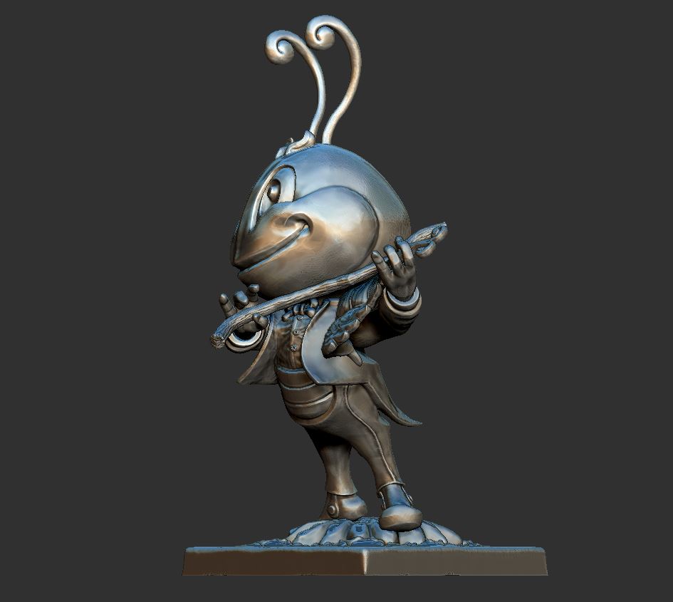 3D file CRI-CRI The Cricket that Sings・3D printing template to download ...