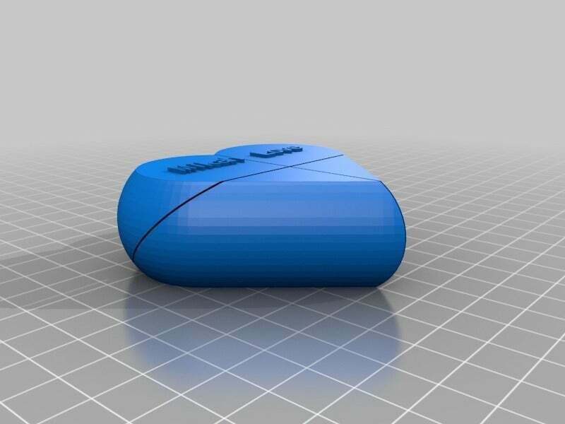 Free STL file TRG Heart Box 💜・3D printing design to download・Cults