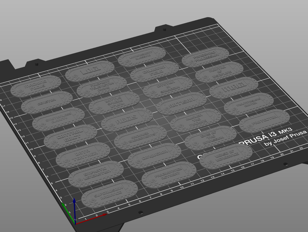 STL file 40k Admech Token Set ⚔・3D printable model to download・Cults
