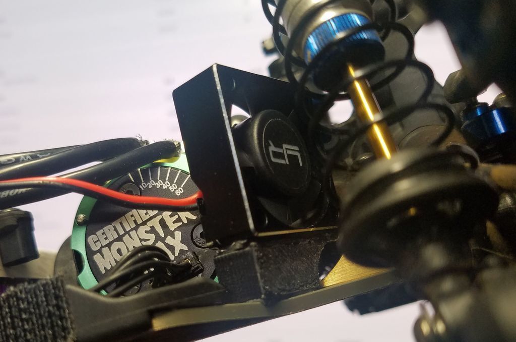 Free STL file Team associated B6 / B6d / B6.1 / B6.1D rear fan offset ...