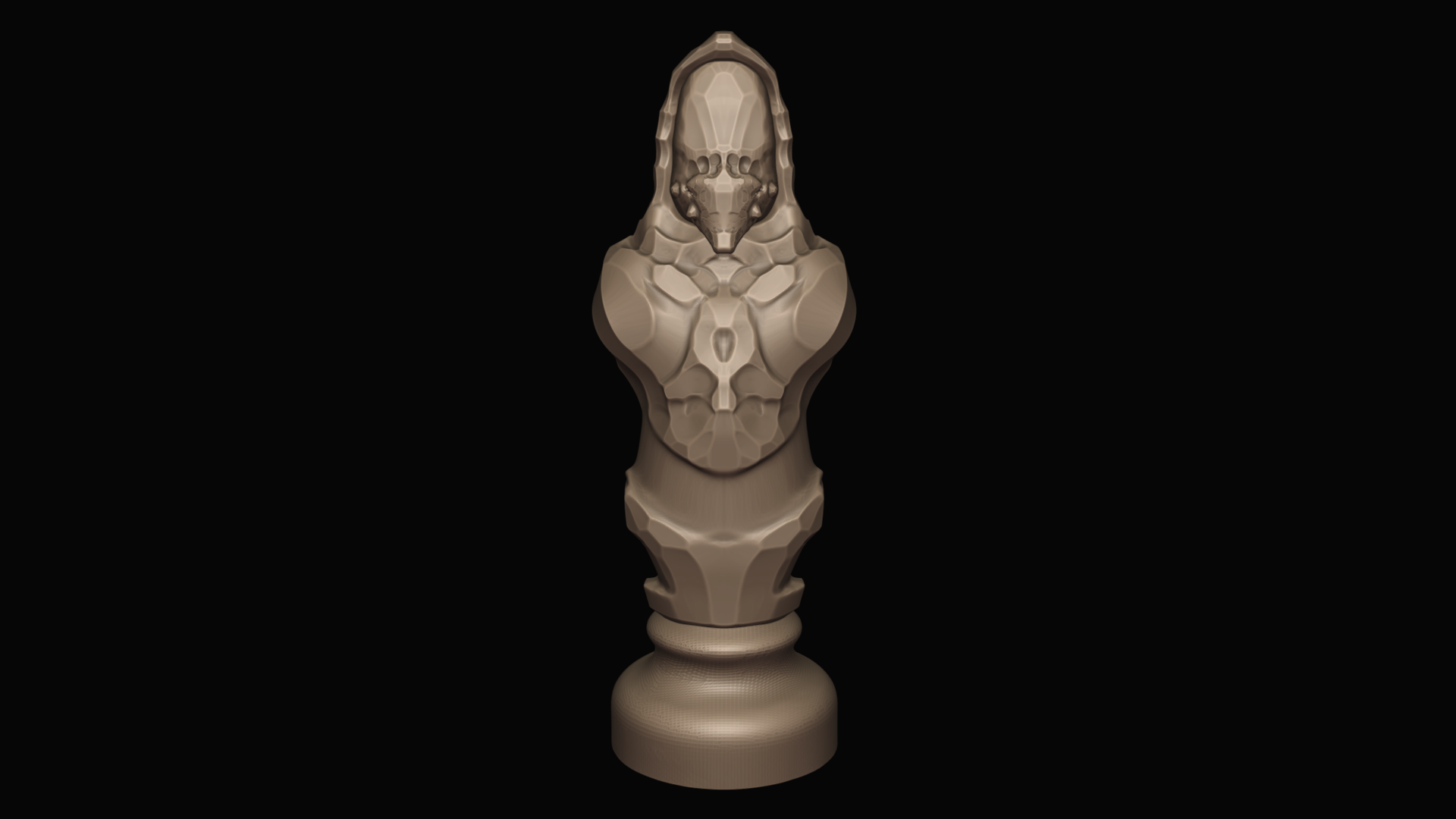 3D file Chess Piece (Bishop) ♟️・Template to download and 3D print・Cults