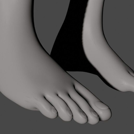 Download 3D printer templates Realistic female figure 3d model- base ...