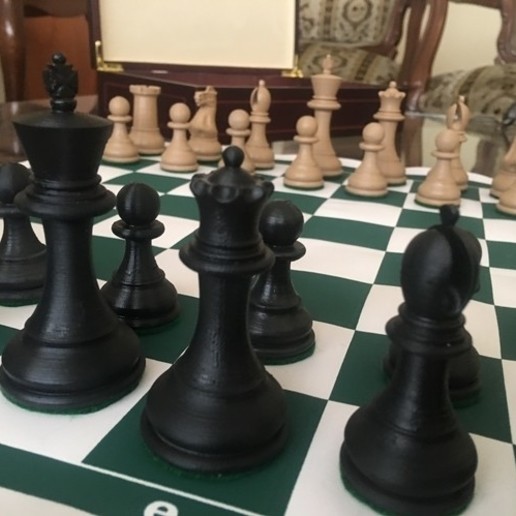Download STL file Chess Set Tournament Style • 3D printer object ・ Cults
