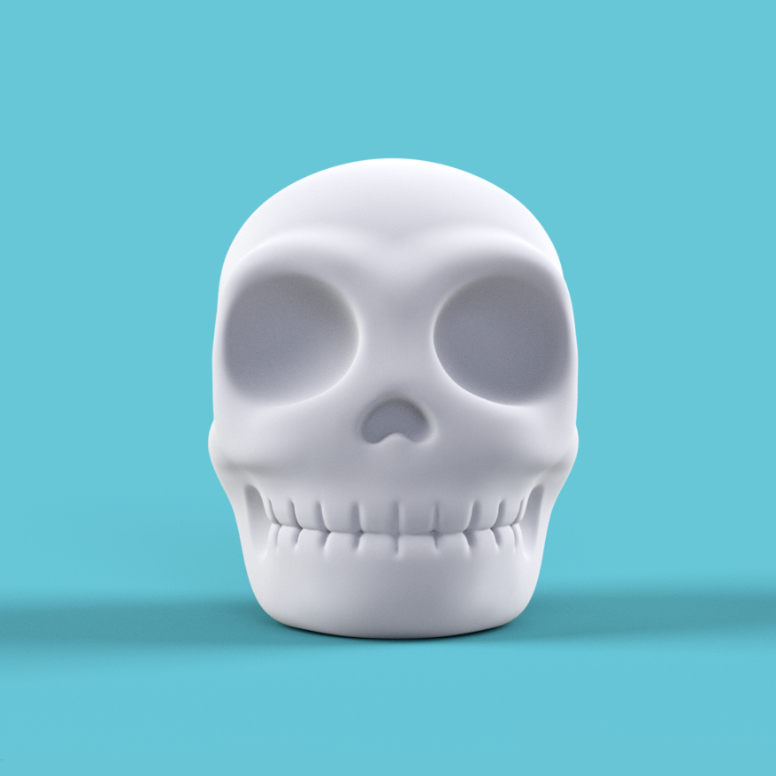 STL file Skull Form Art Sculpture・3D printable model to download・Cults