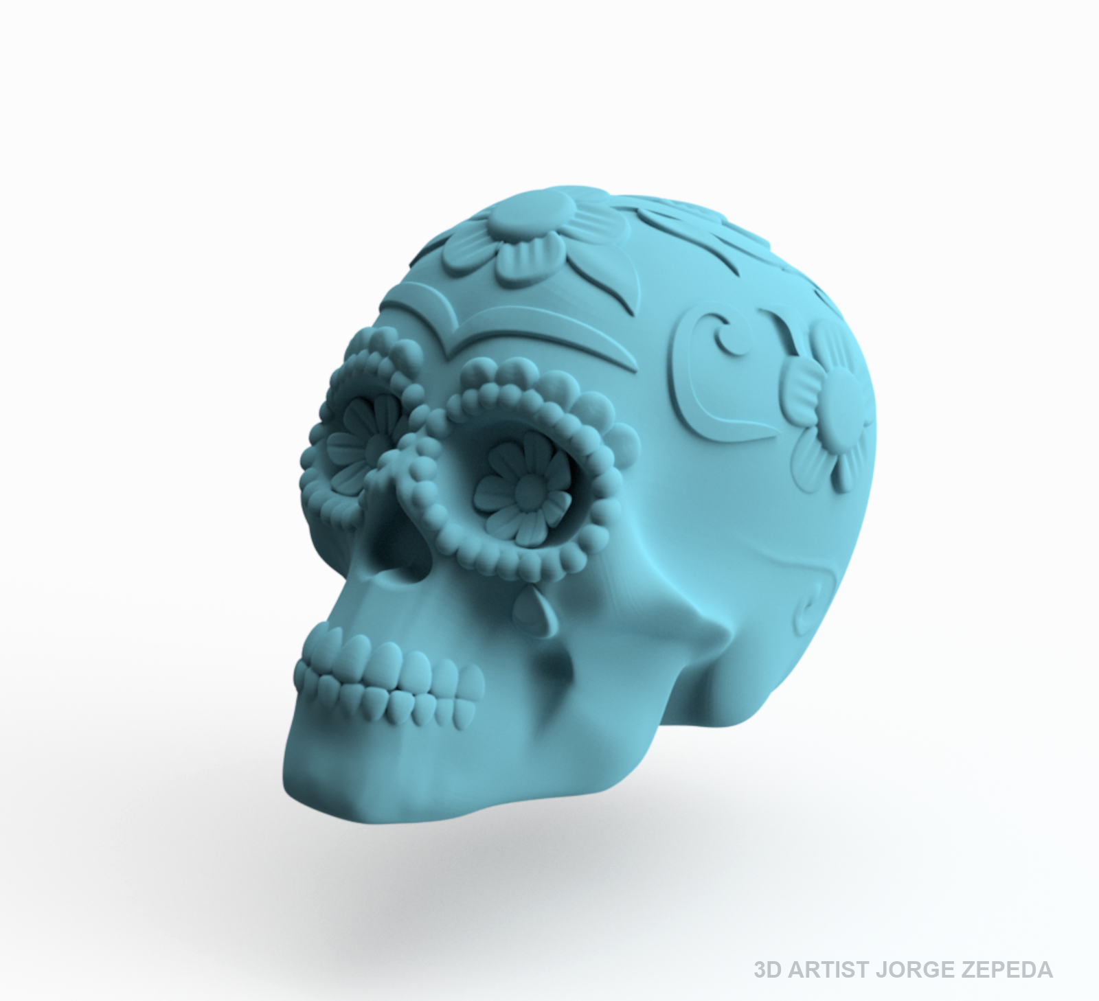 STL file Sugar skull bundle pack・3D printable model to download・Cults