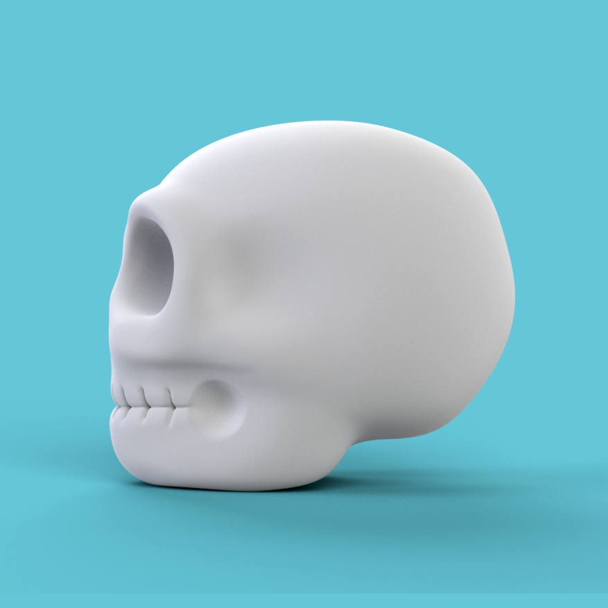 STL file Skull Form Art Sculpture・3D printable model to download・Cults