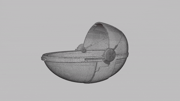 STL file Baby Yoda Pod 👶・3D printable model to download・Cults