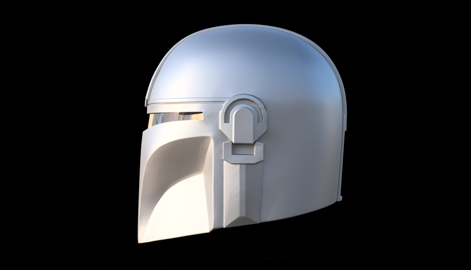 STL file Mando 'The Mandalorian' Helmet・3D printer model to download・Cults