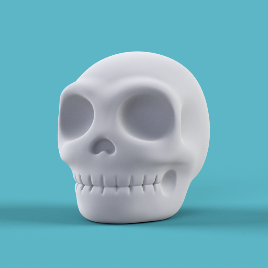 STL file Skull Form Art Sculpture・3D printable model to download・Cults
