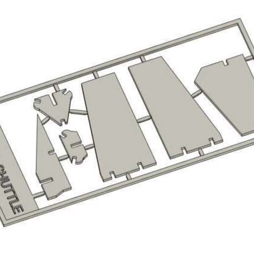 Download free STL file Imperial Shuttle Kit Card • Template to 3D print ...