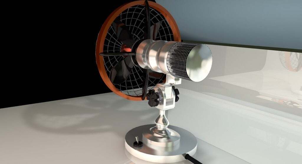 STL-Datei 3D-Ventilator-Modell kostenlos・Design zum 3D-Drucken zum ...