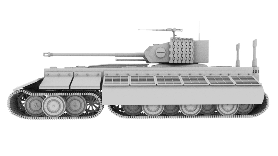 OBJ file Tank model・3D printable design to download・Cults