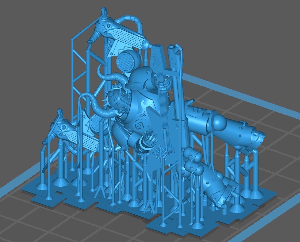 STL file NOISE MARINE 1 RESIN SUPPORTED ⚔・3D printing design to ...