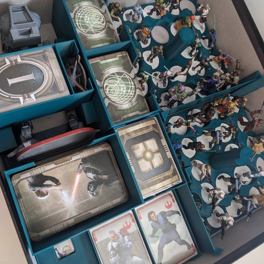 Download 3D print files Imperial Assault Box Organizer ・ Cults