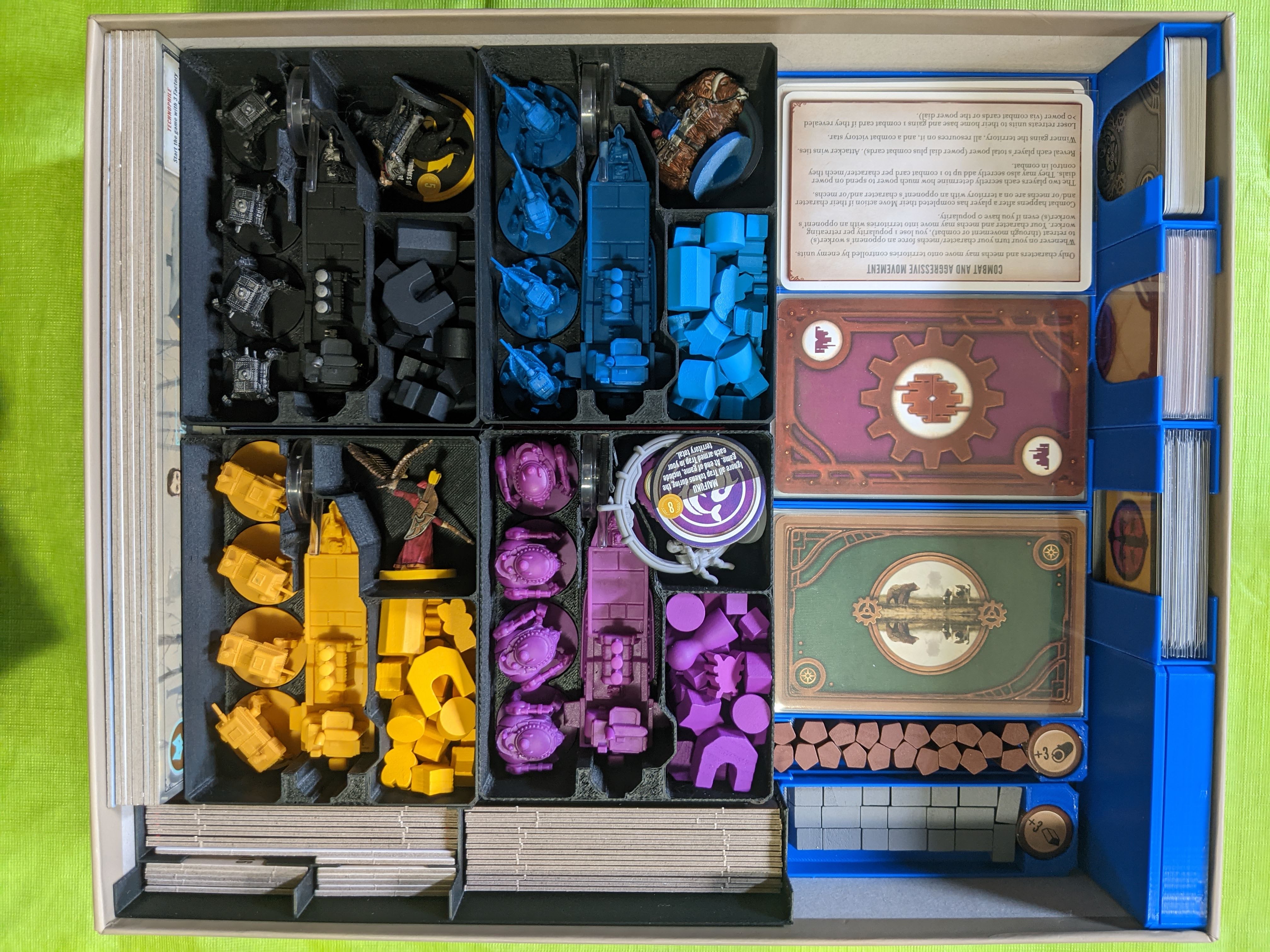 STL file Scythe + Expansions in Original Box Insert 📦・3D printable ...