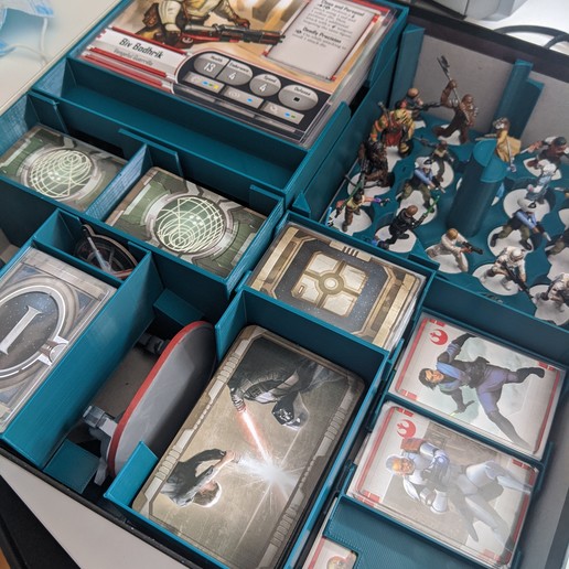 Download 3D print files Imperial Assault Box Organizer ・ Cults