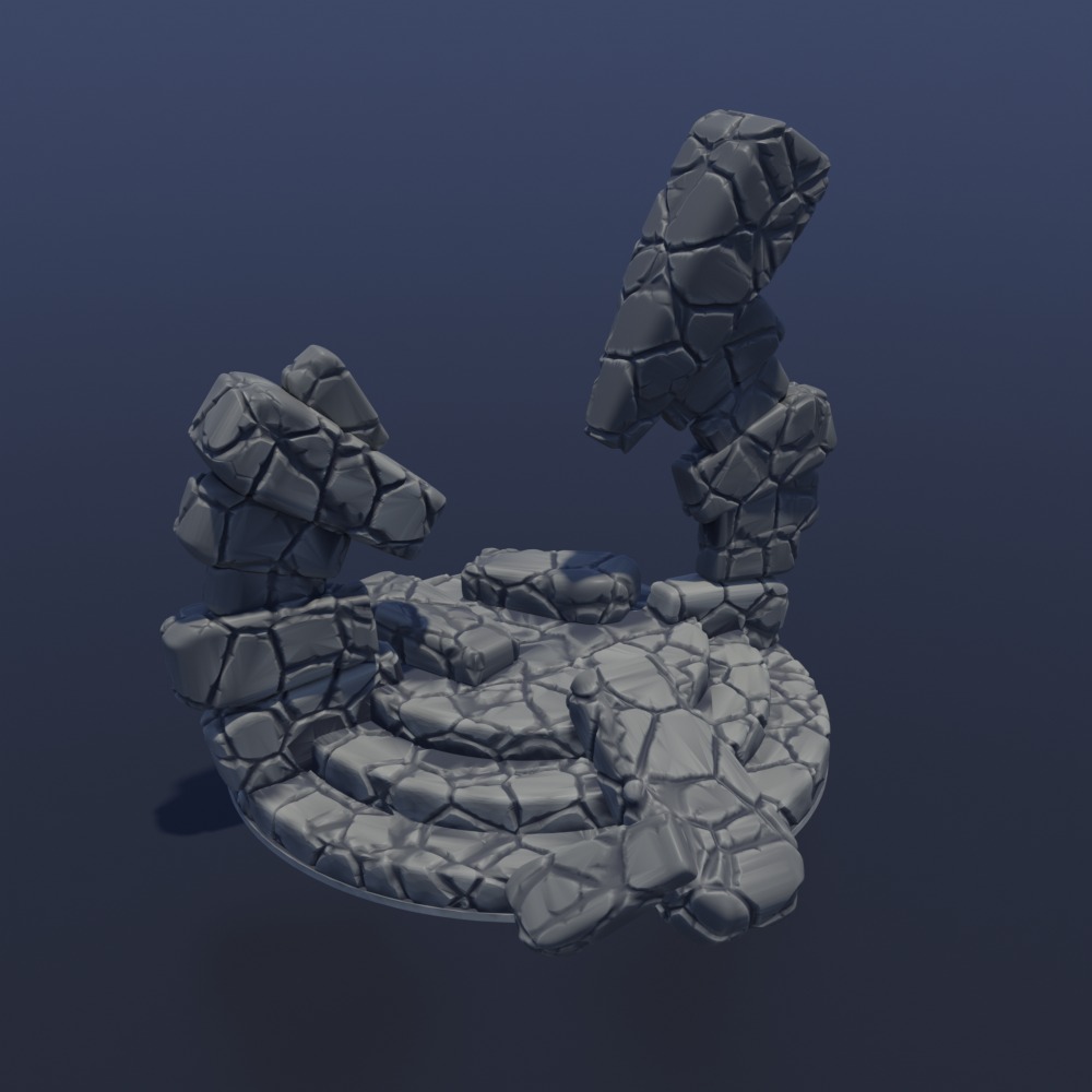 STL-Datei Portals of Bratwur - Vortex Portal・Design für 3D-Drucker zum ...