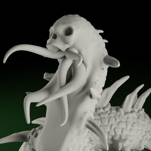 Descargar archivo STL SWAMPS OF MORDHELL - Drol / Demon Slug • Modelo ...