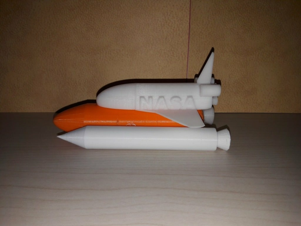 STL file Space Shuttle・3D printing idea to download・Cults