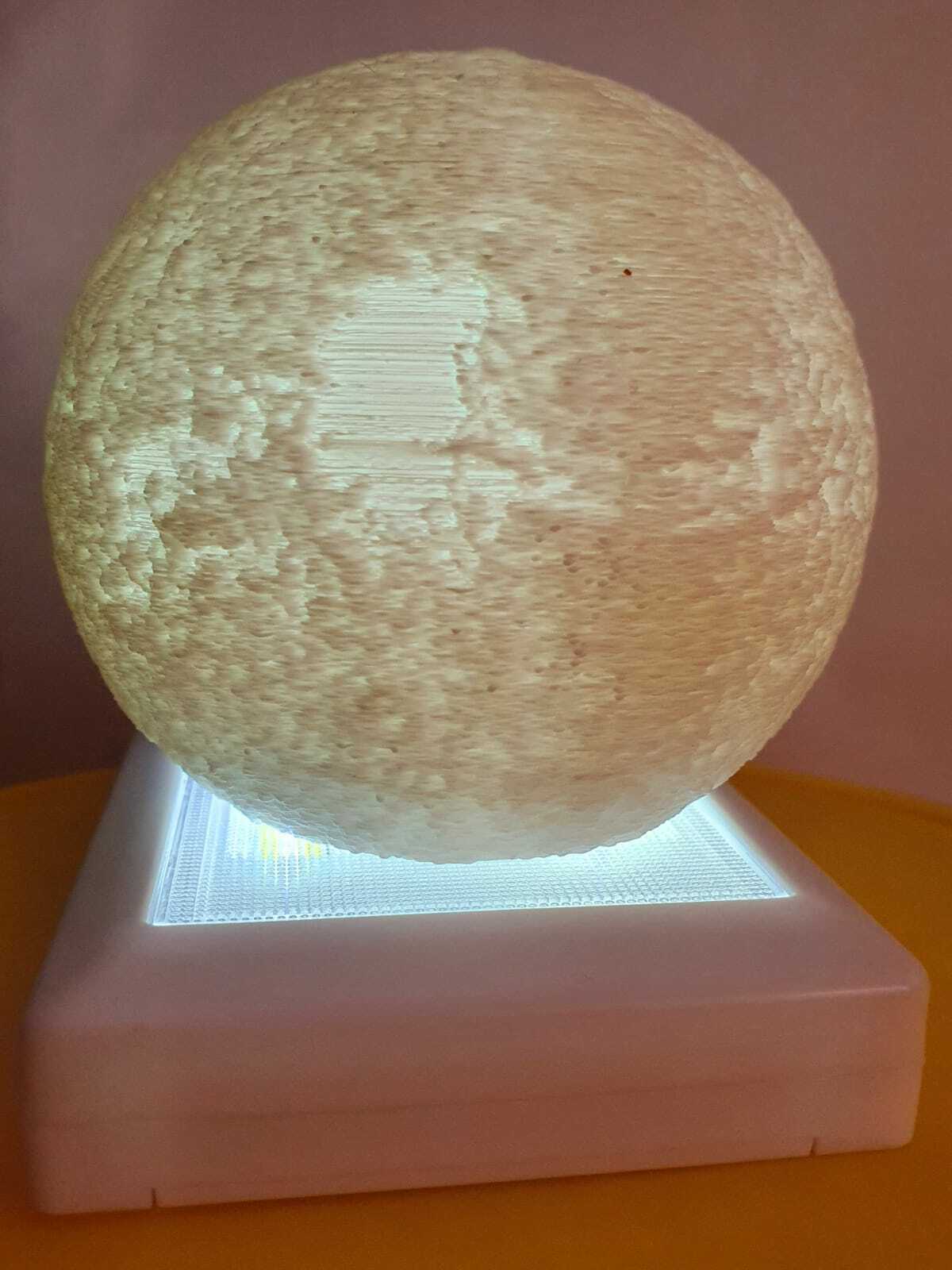 STL file Sun lamp (Lithophane) ☀️・3D printer design to download・Cults