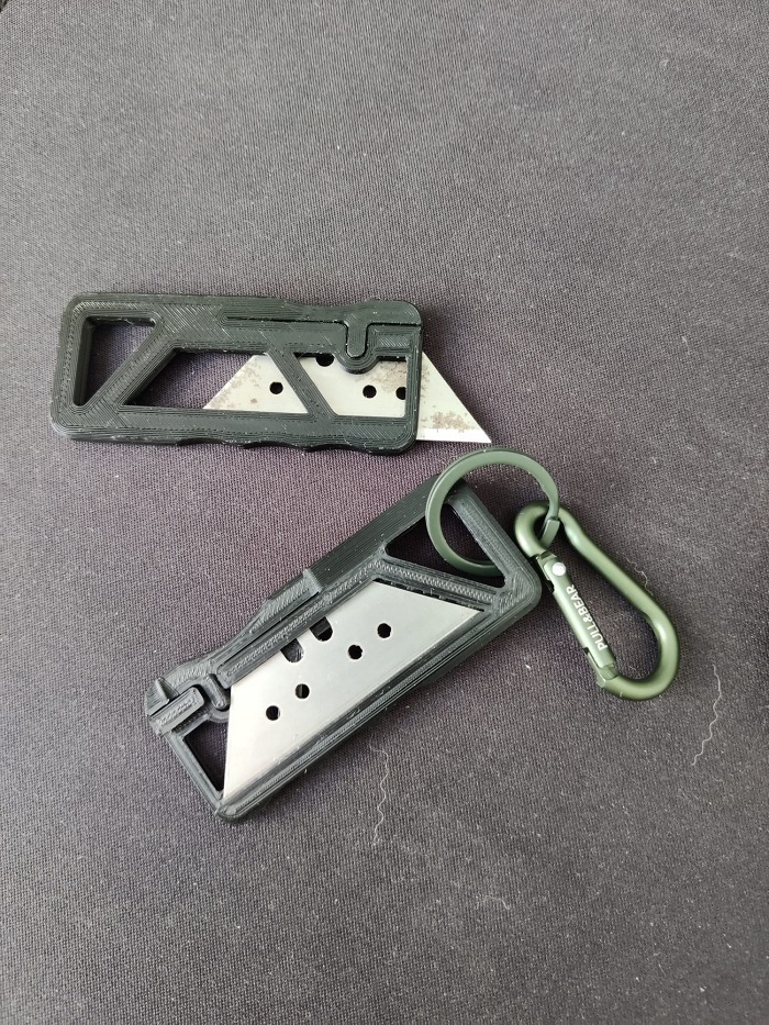 Free STL file Remix of EDC Utility Blade Holder・3D printer design to ...