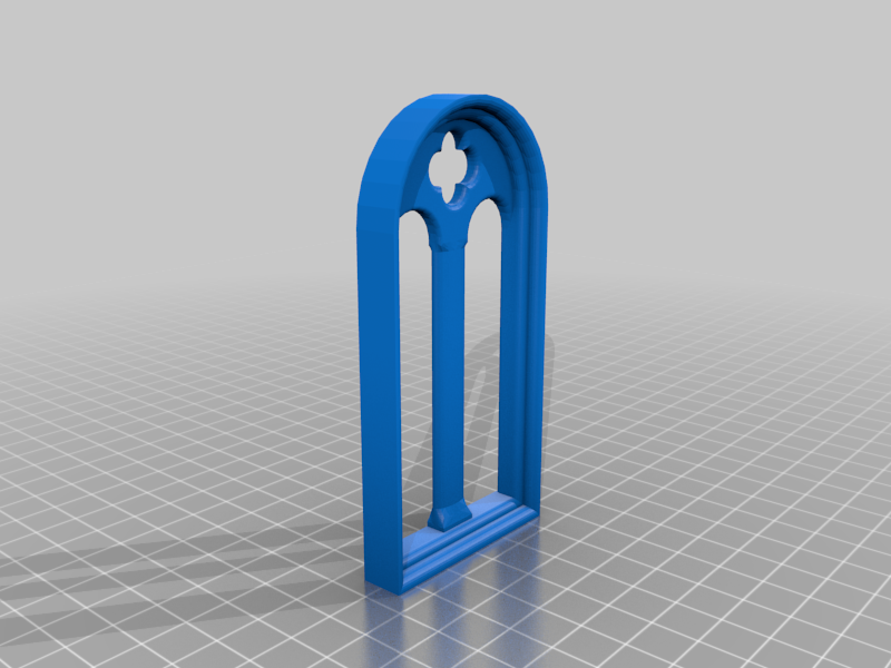 Free 3D file Romanesque Window・3D print model to download・Cults