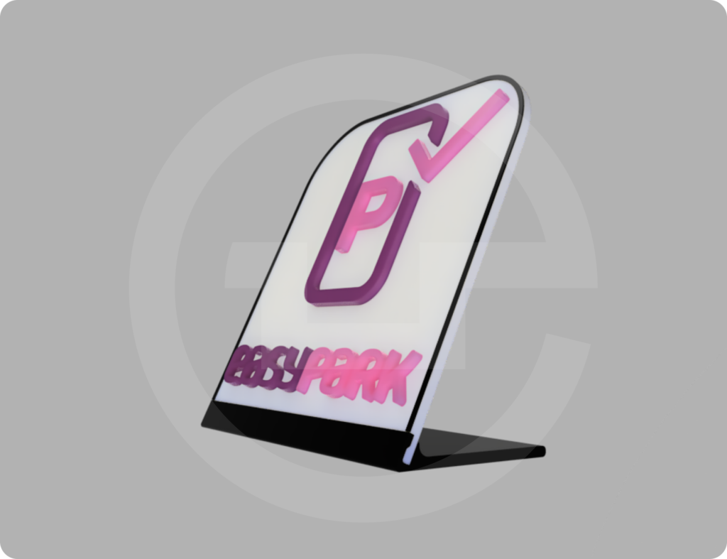 Free 3D file EasyPark car tag 🚗・3D printable object to download・Cults