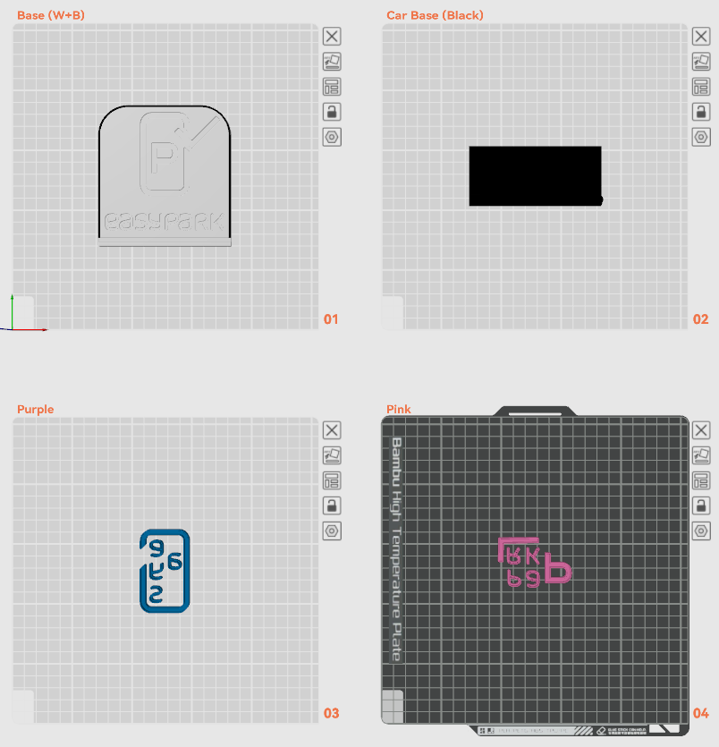 Free 3D file EasyPark car tag 🚗・3D printable object to download・Cults