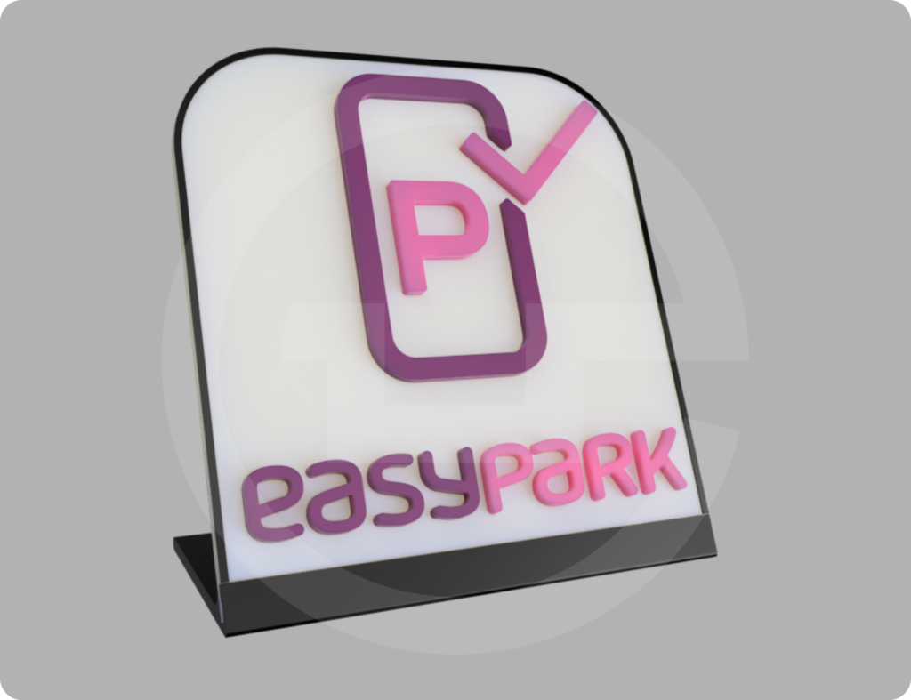 Free 3D file EasyPark car tag 🚗・3D printable object to download・Cults