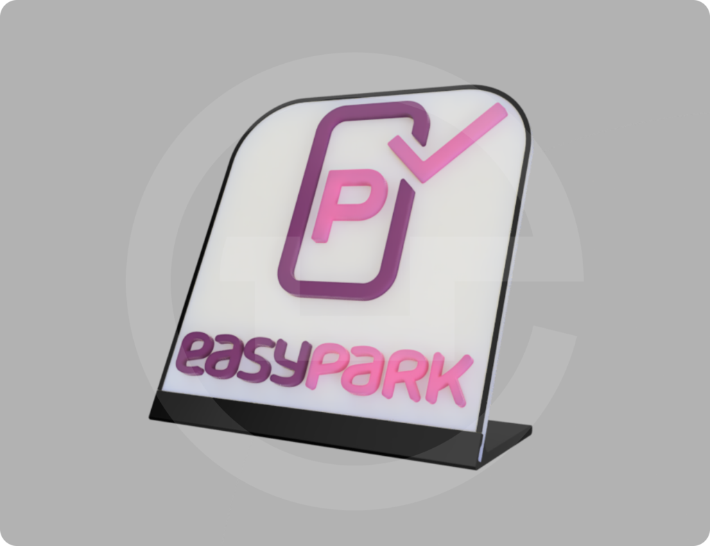 Free 3D file EasyPark car tag 🚗・3D printable object to download・Cults