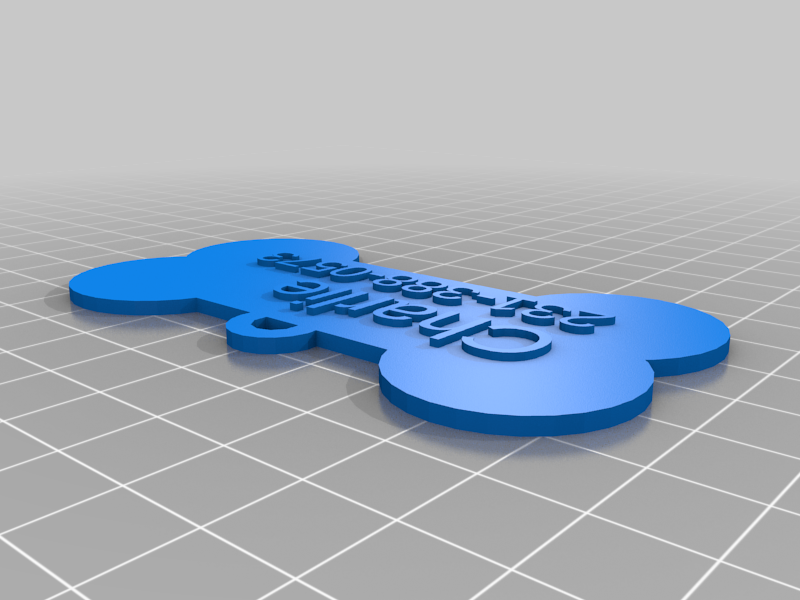 STL file Charlie Dog Tag・Template to download and 3D print・Cults