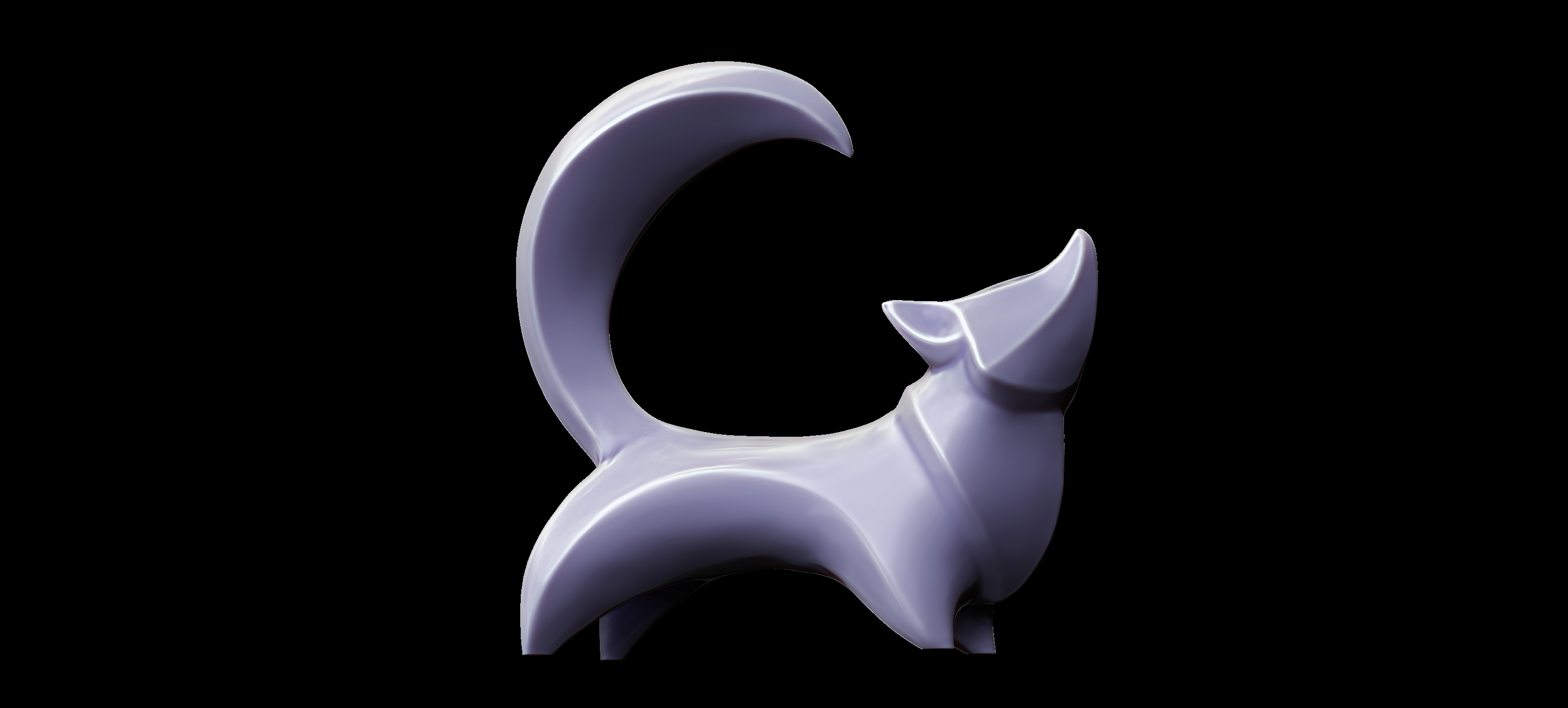 STL file The Stylized Fox 3D print model 3D print model・Model to ...