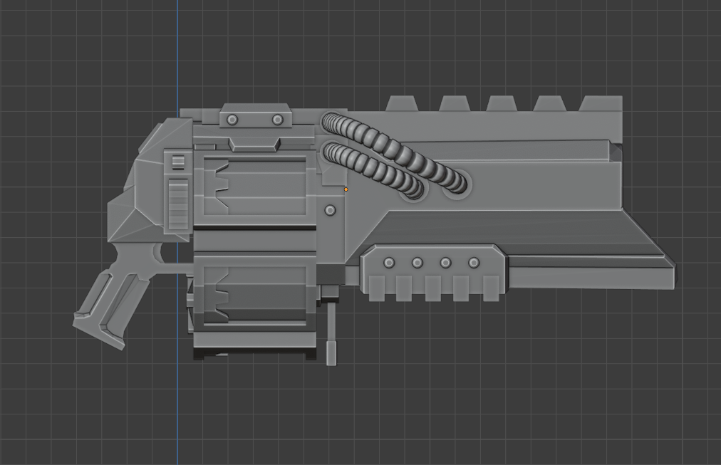 STL file Vengeance Grenade Launcher ⚔・3D printing template to download ...