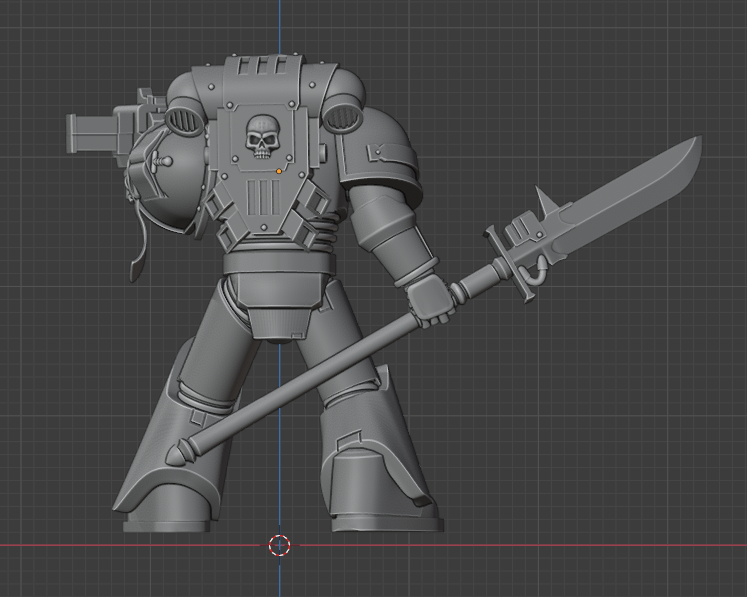 Fichier STL Primus Astro Warriors - Paladins d'argent・Design pour ...