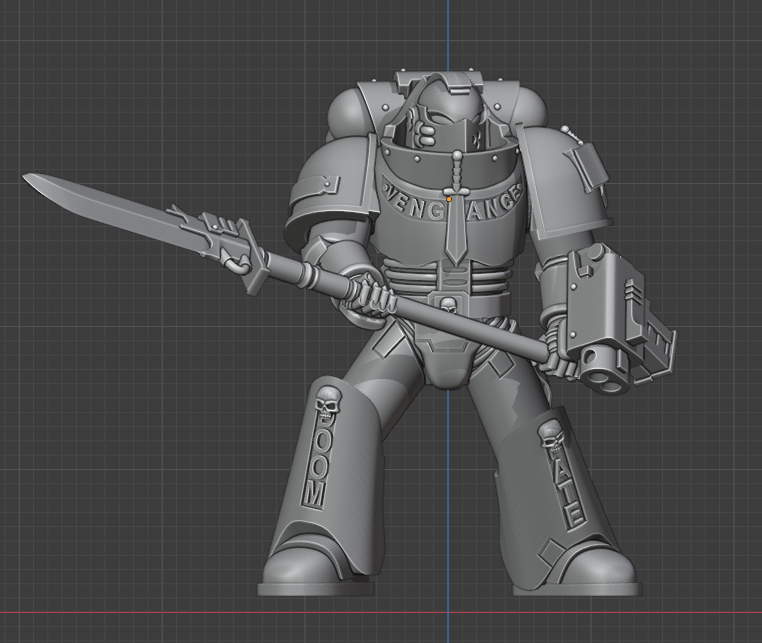 Fichier STL Primus Astro Warriors - Paladins d'argent・Design pour ...