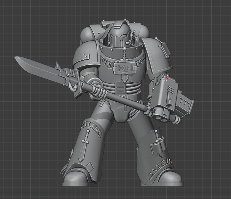 STL file Primus Astro Warriors - Silver Paladins・3D printing template ...