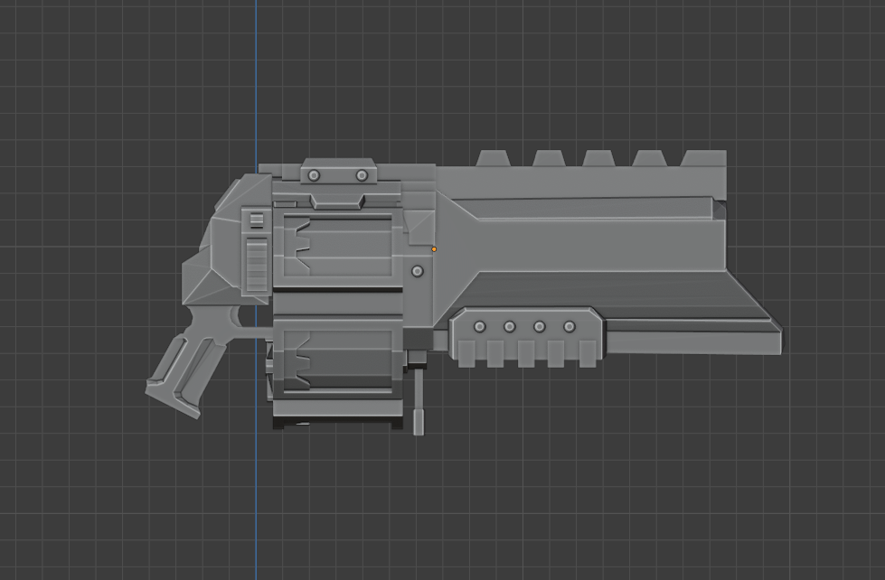 STL file Vengeance Grenade Launcher・3D printing template to download・Cults