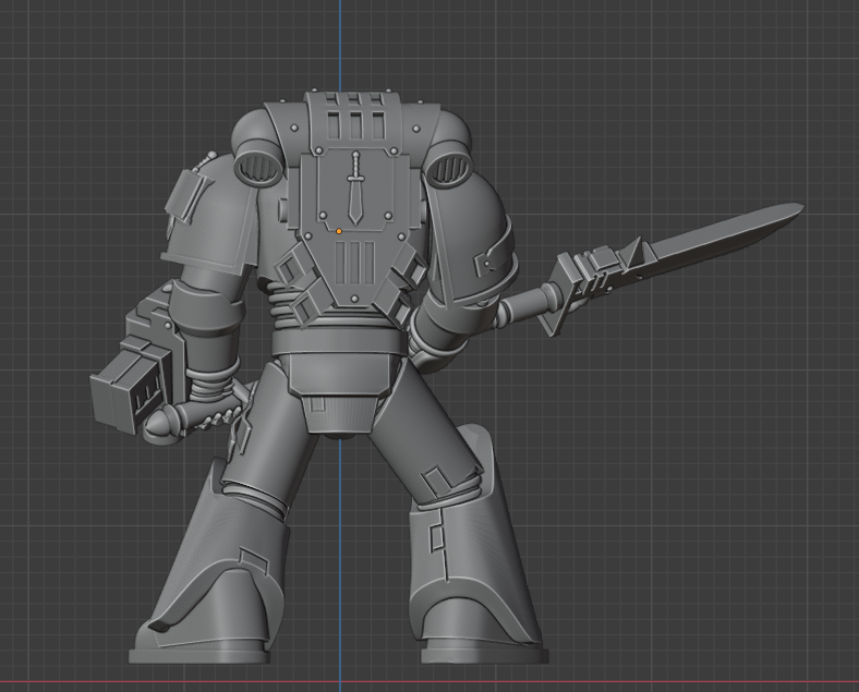 STL file Primus Astro Warriors - Silver Paladins・3D printing template ...