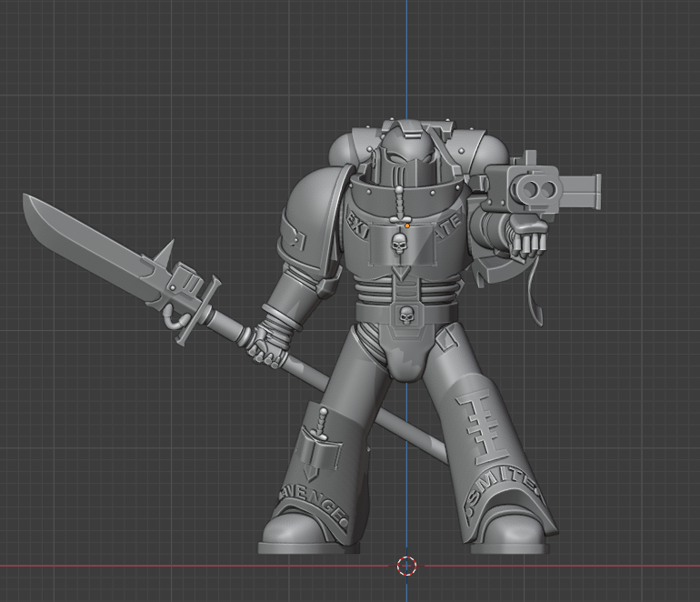 STL file Primus Astro Warriors - Silver Paladins ⚔️・3D printing ...