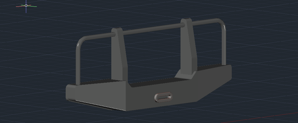 3D file Front Bumper MN90 99 110 99s・3D printing idea to download・Cults