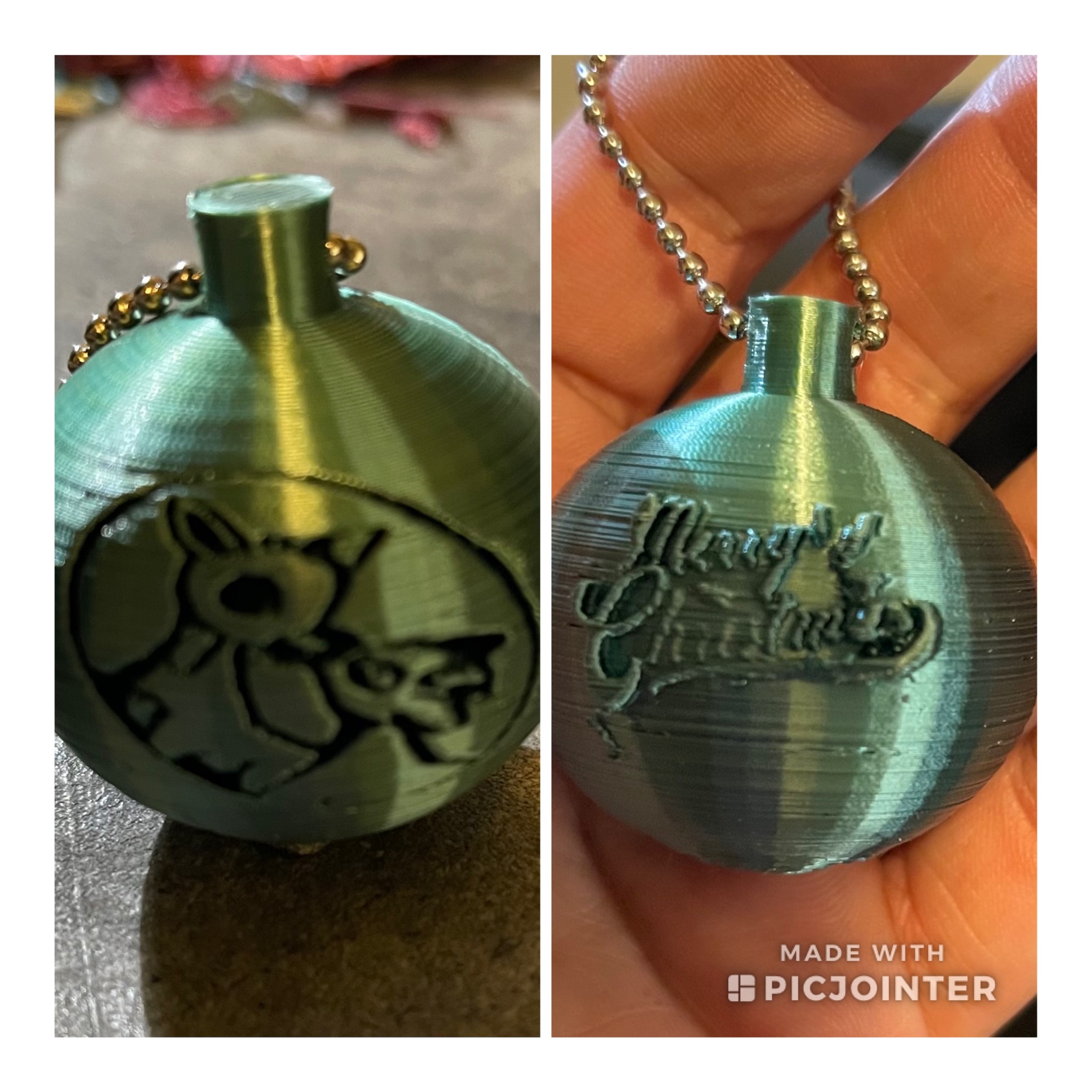 Free 3D file 2x christmas ornaments・3D printer model to download・Cults