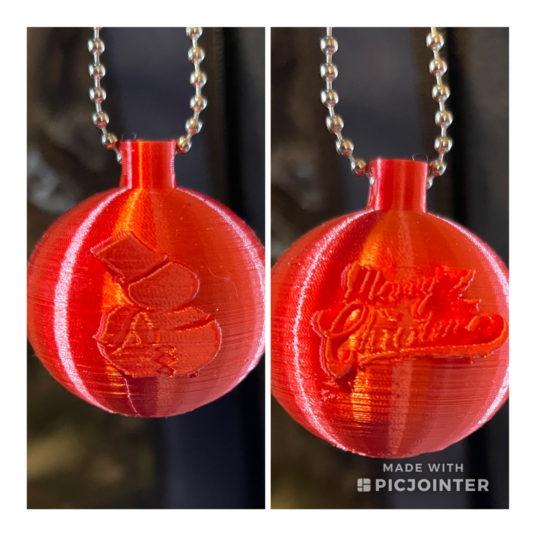 Free 3D file 2x christmas ornaments・3D printer model to download・Cults