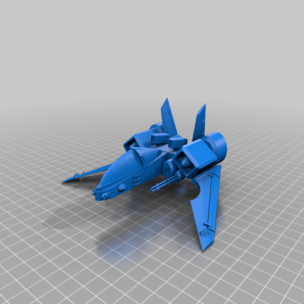 Archivo STL gratuito Mercury Fighter ️ ・Design para impresora 3D para ...