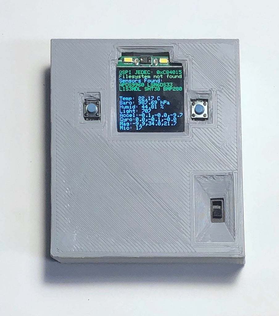 STL file Adafruit CLUE Case・3D printer design to download・Cults