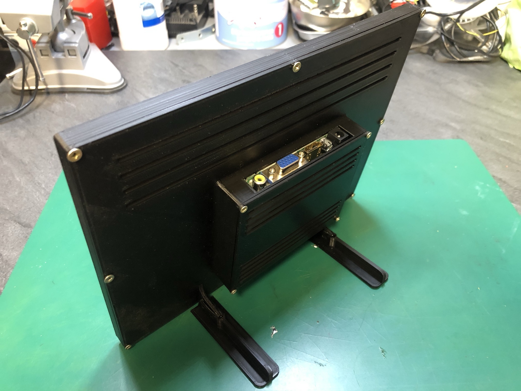 Free STL file 10" LCD display case 📦・3D printer design to download・Cults