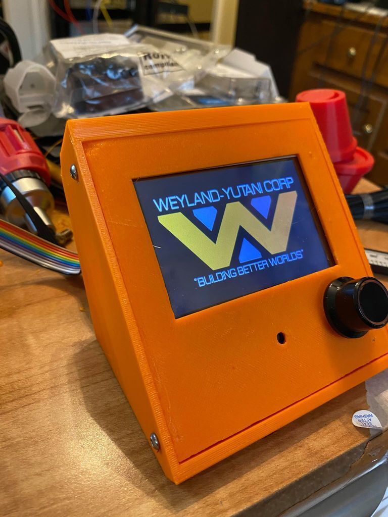 Free STL file TFT35 E3 case stand (Yet Another Ender3 Display Case)・3D ...