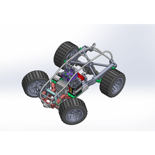 Download free STL file Buggy Car rc Brushless • 3D printing template ...